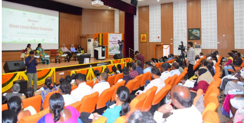 NABARD & a-IDEA jointly organized State Level Millet Programe at ICAR ...