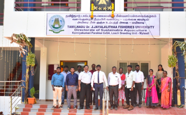Tamil Nadu Dr.J Jayalalithaa Fisheries University – AgriBot | News ...