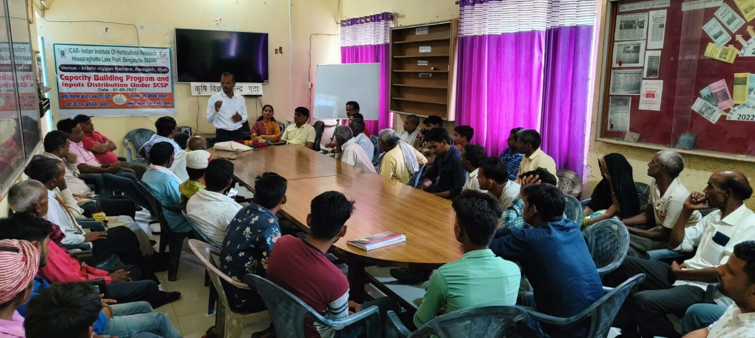 ICAR-IIHR Organised Off-Campus Capacity Building Program Under SCSP and ...