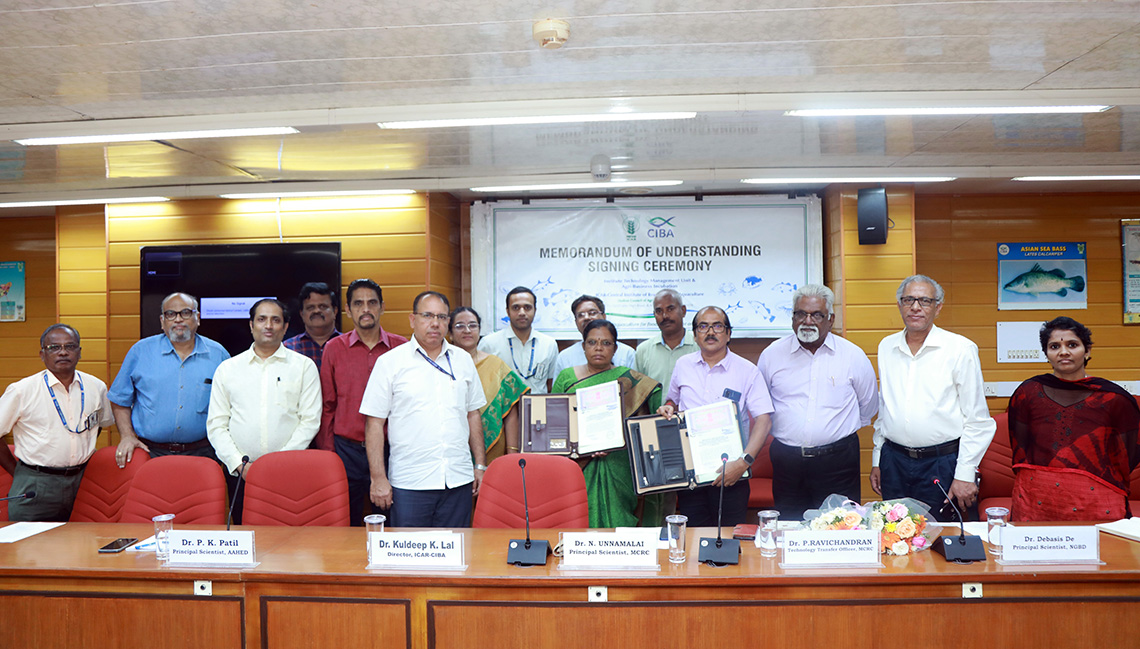 ICAR-CIBA Joined Hands with Shri A.M.M. Murugappa Chettiar Research ...