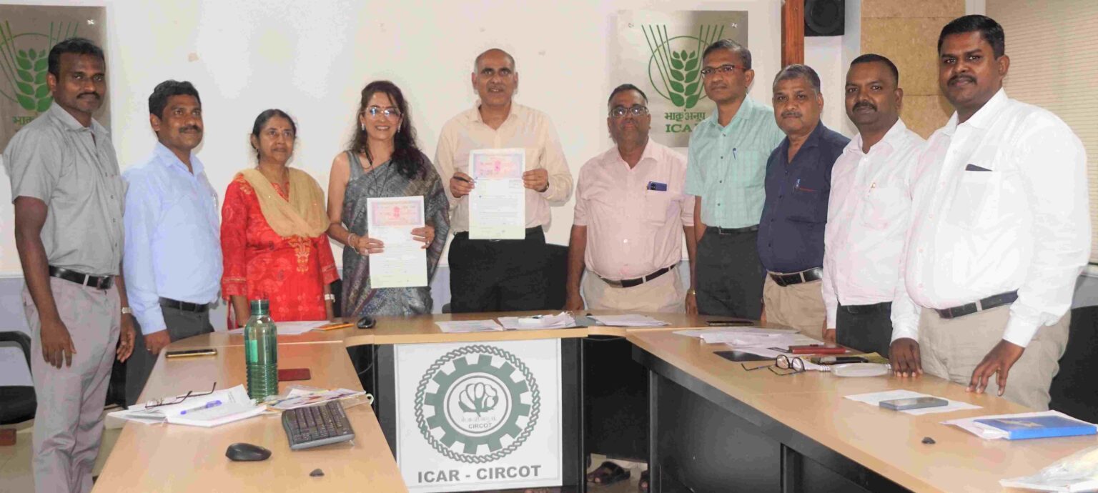 ICAR-CIRCOT, Mumbai Inks MoU for Extraction of Cellulose from ...